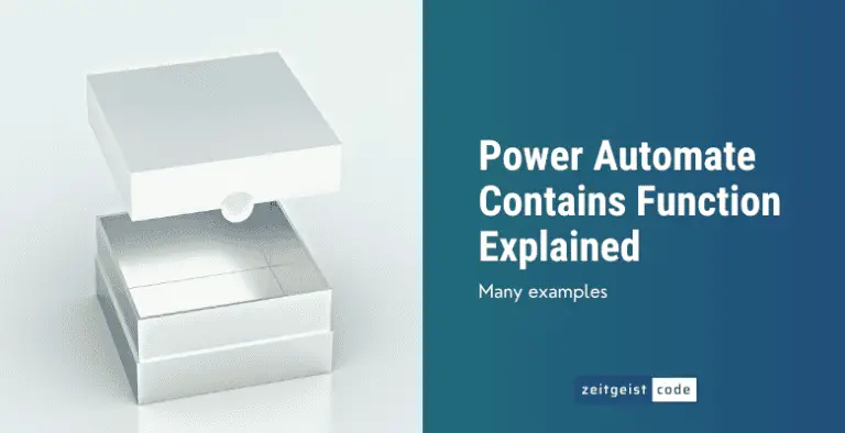 The Power Automate Contains Function Guide 2025